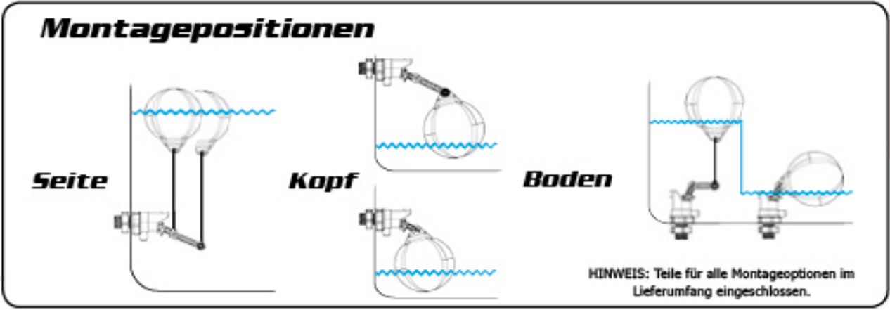 Jobe Valve ROJO Füllventil - 20l/min Füllleistung - bei PVA